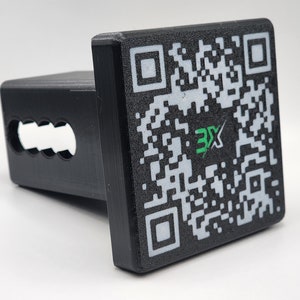 Custom QR Code Trailer Hitch Cover - Fits 2" Receiver - Etsy