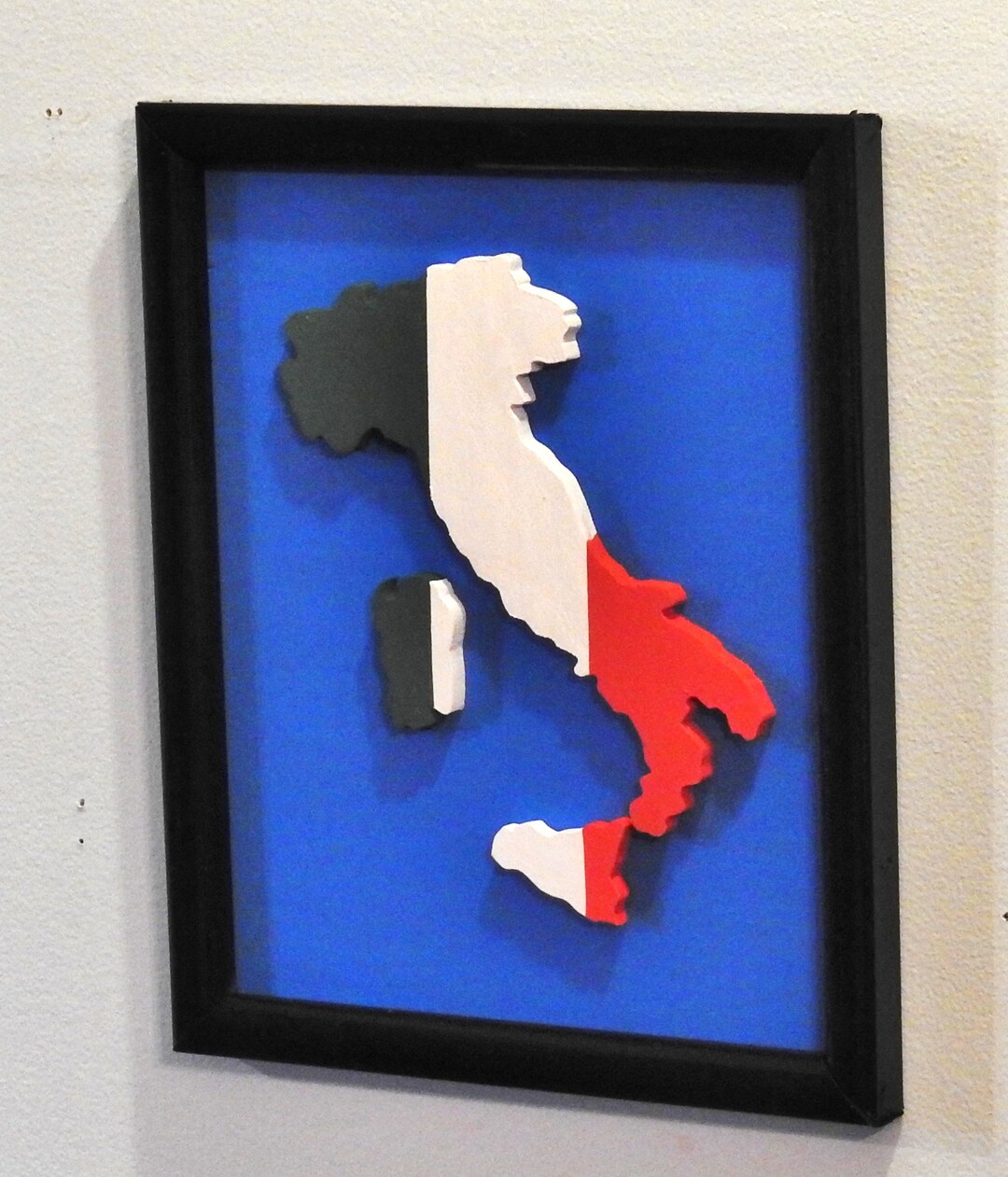 Another Colorful Italian Map in a Frame - Italia - Mama Mia - Searching ...
