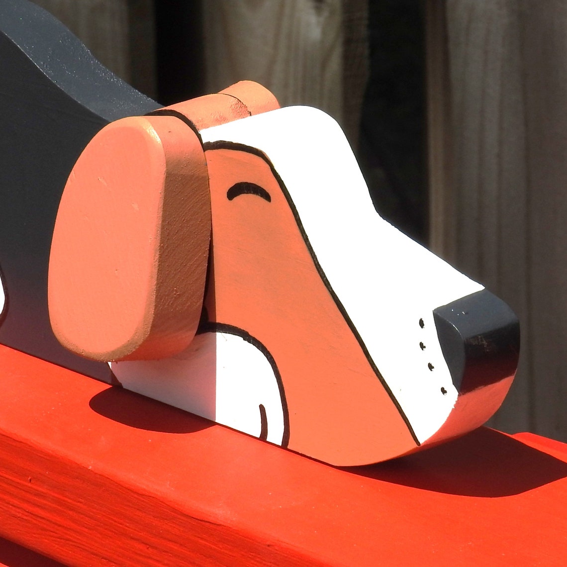 Beagle Mailbox TOPPER ONLY - OOAK- Chalet Style Wooden Mailbox Topper ...