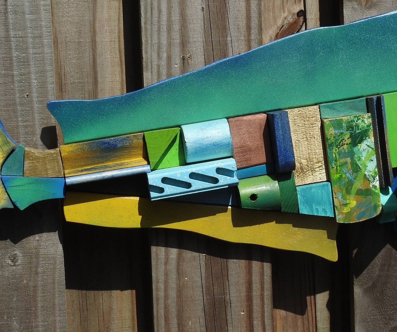 Mahi Mahi Big Block Dolphin Caribbean Swimmer One of a - Etsy
