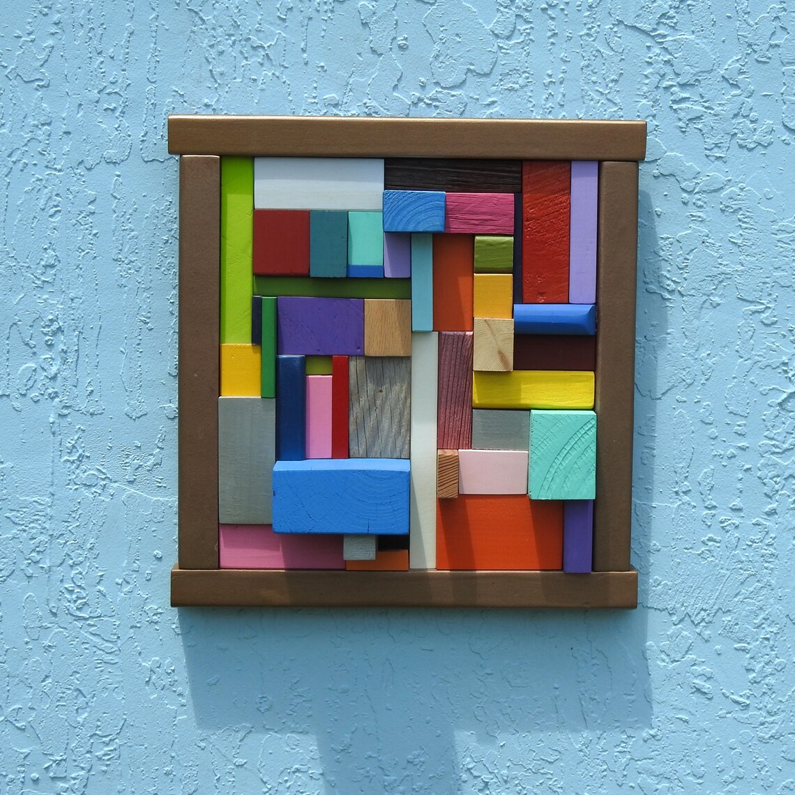 Framed Squares, Rectangles and More - Colorful Wooden Blocks - Made in ...