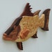Hogfish Wood Sculpture Fish Wall Art Fisherman Gift Beach House Decor ...
