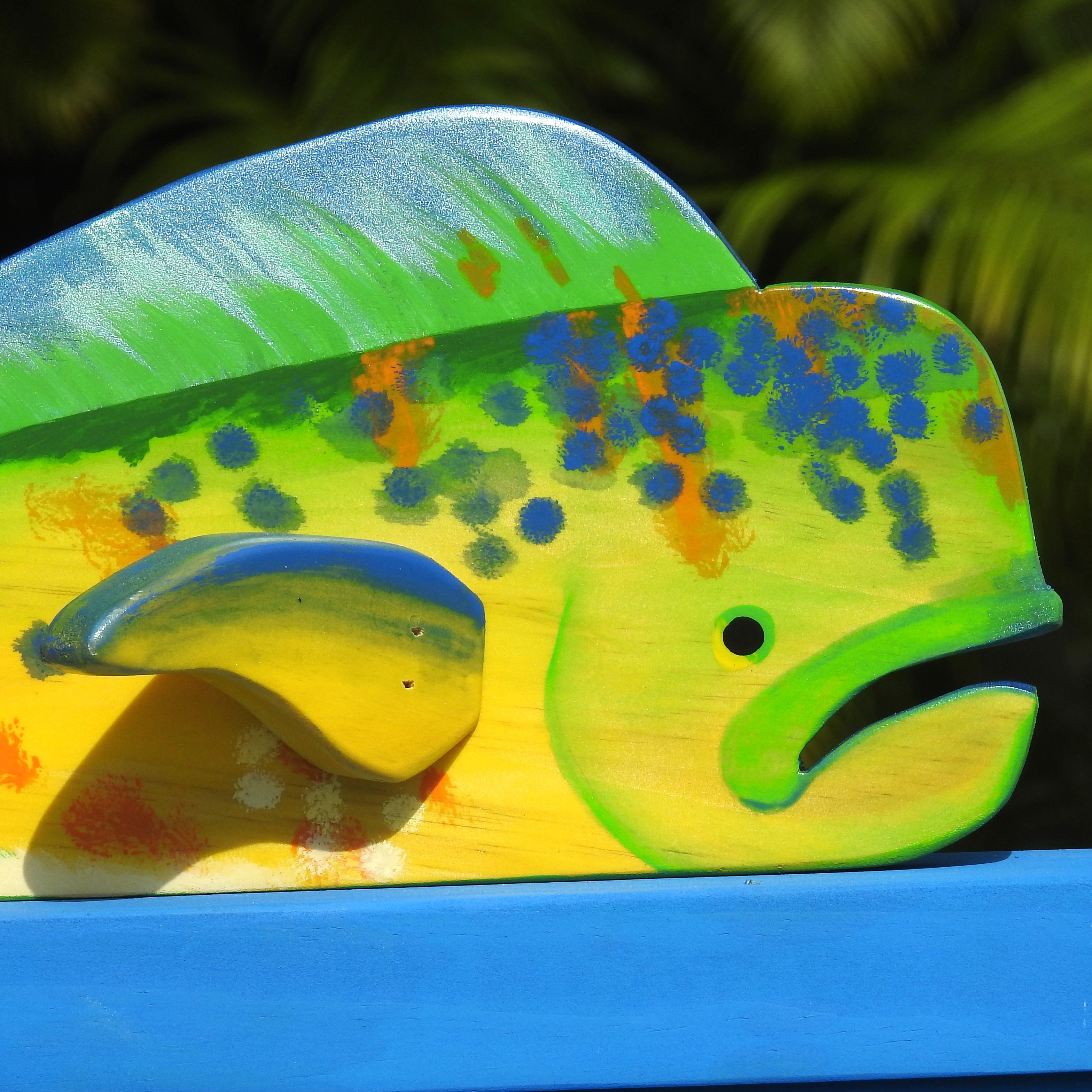 Mahi Mahi Chalet Style Wooden Mailbox TOPPER ONLY - Mailbox Ornament ...