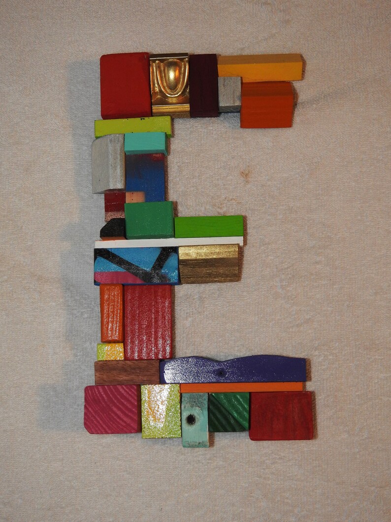 EAT - Word Art - Big Block Capital Letters - Colorful Wall Art - One of ...