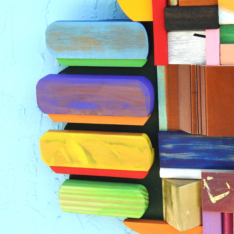 Right Handed Thumbs up Colorful Big Block - Everything's OK - One of a ...