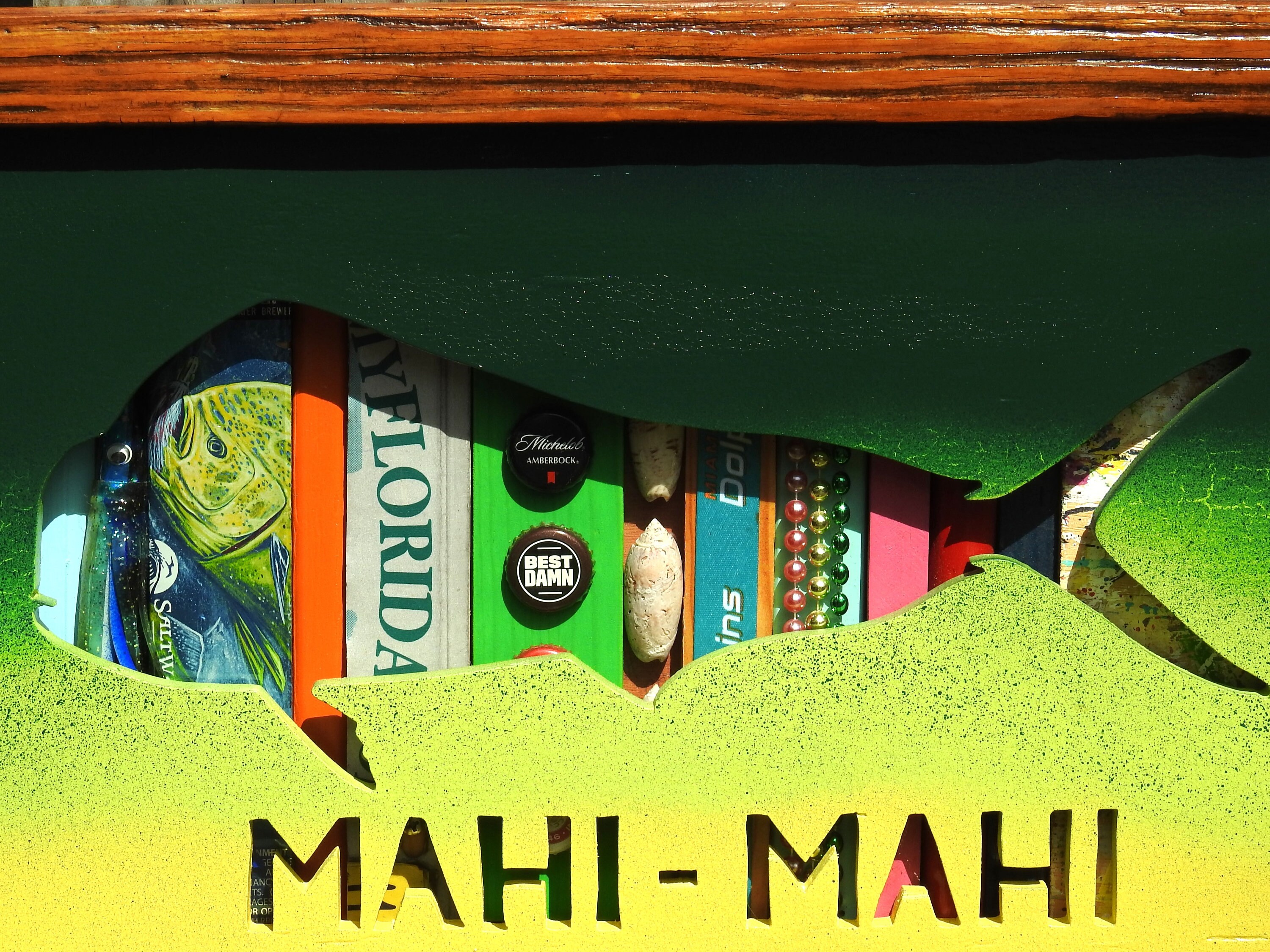 Mahi Mahi Shadow Box - Florida Keys - Fishing Adventure - Nautical ...