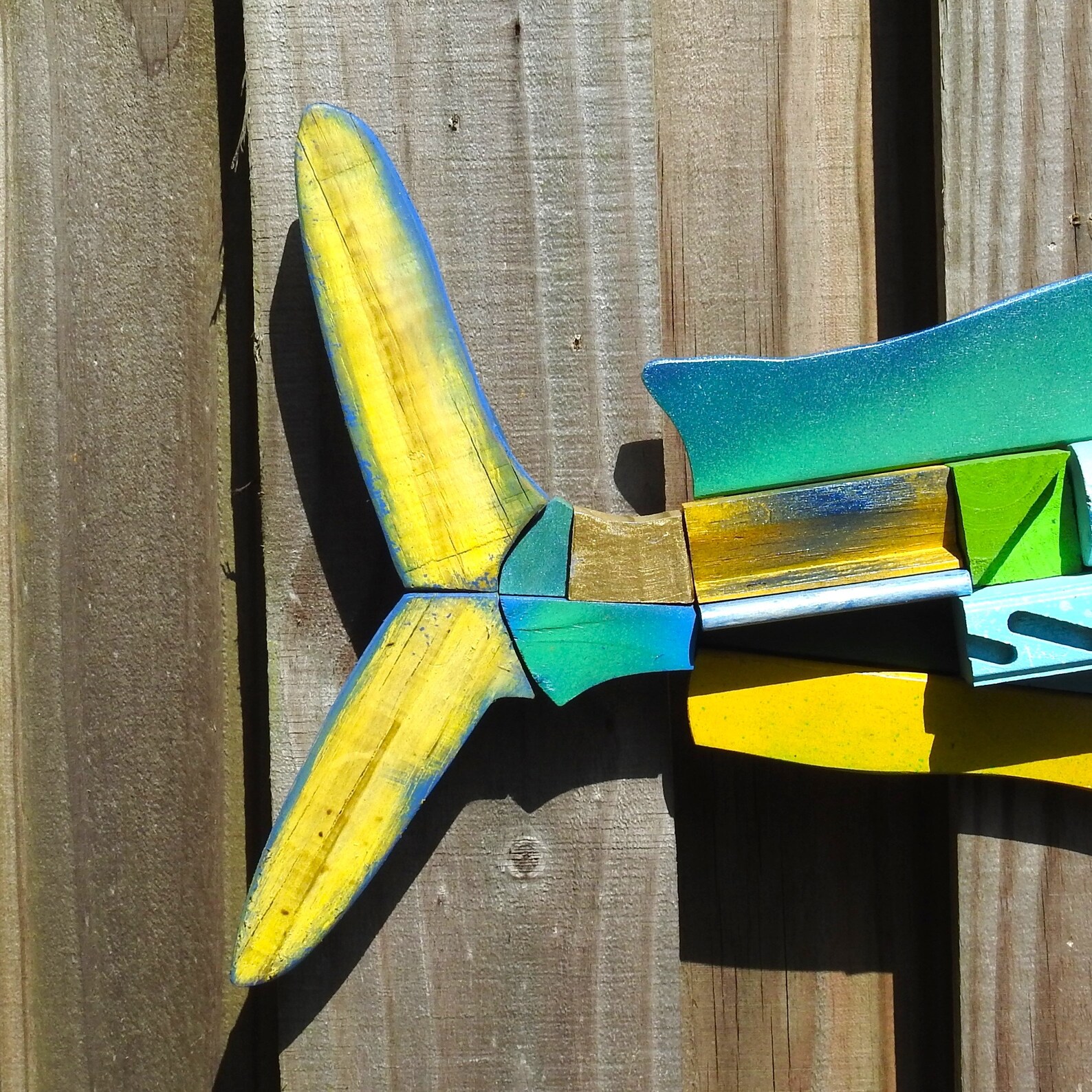Mahi Mahi Big Block Dolphin Caribbean Swimmer One of a - Etsy