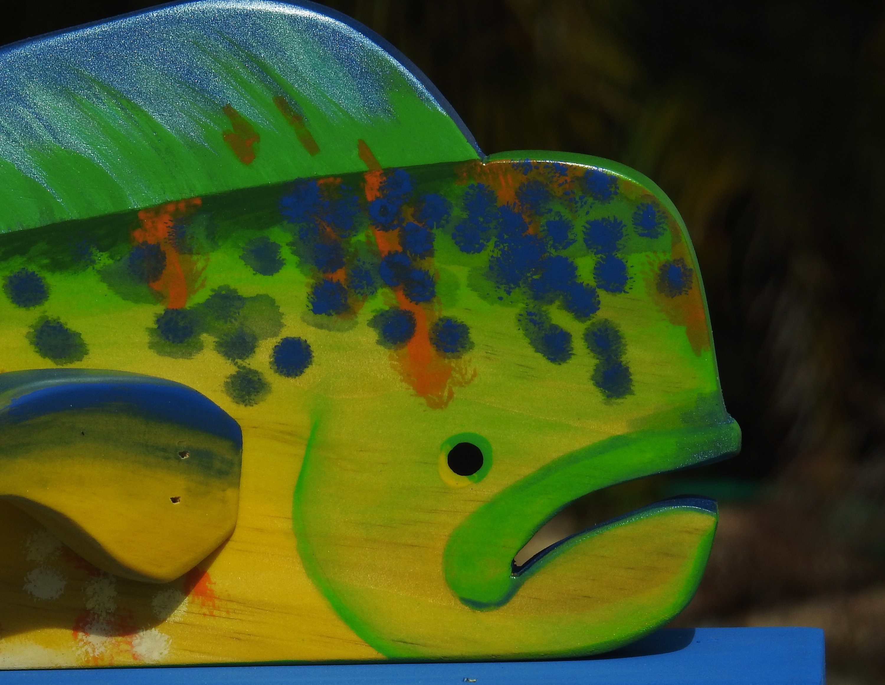 Mahi Mahi Chalet Style Wooden Mailbox TOPPER ONLY - Mailbox Ornament ...