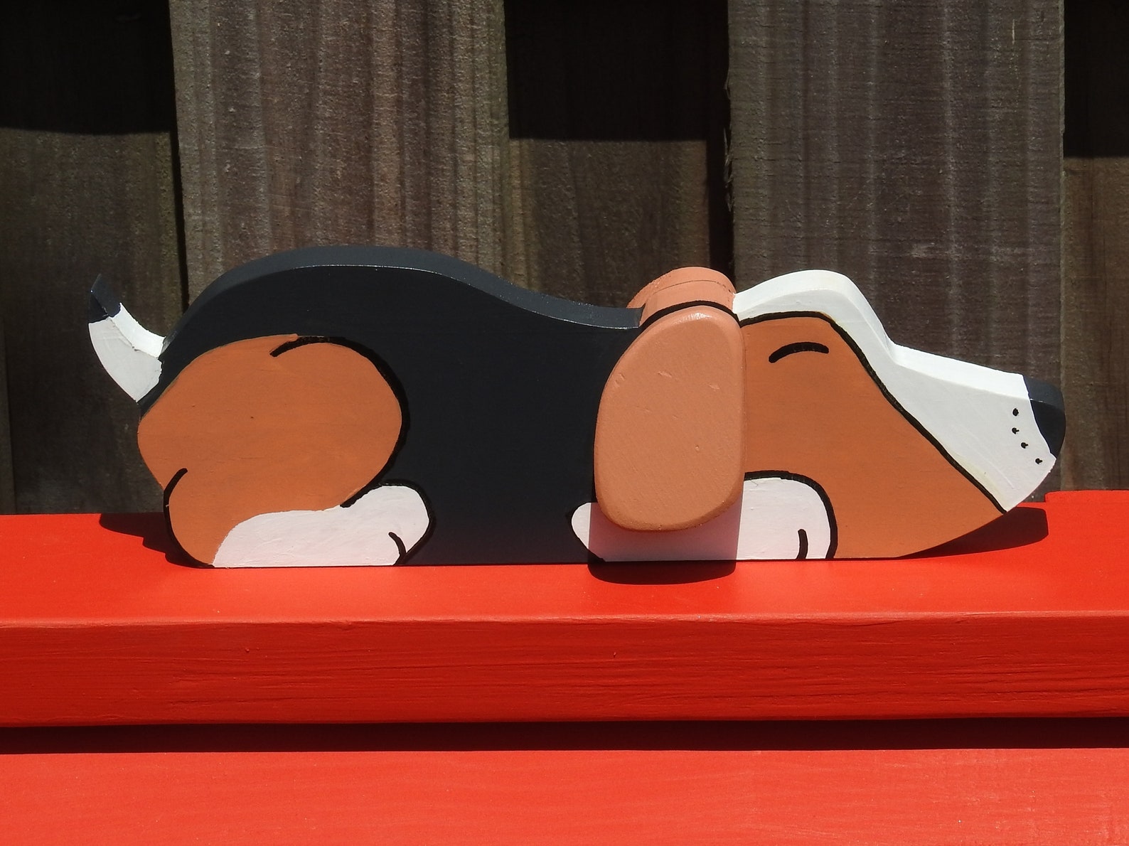 Beagle Mailbox TOPPER ONLY - OOAK- Chalet Style Wooden Mailbox Topper ...