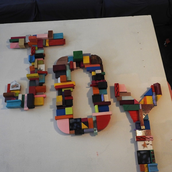 Squares Rectangles and More Colorful Wooden Blocks Made in America One ...