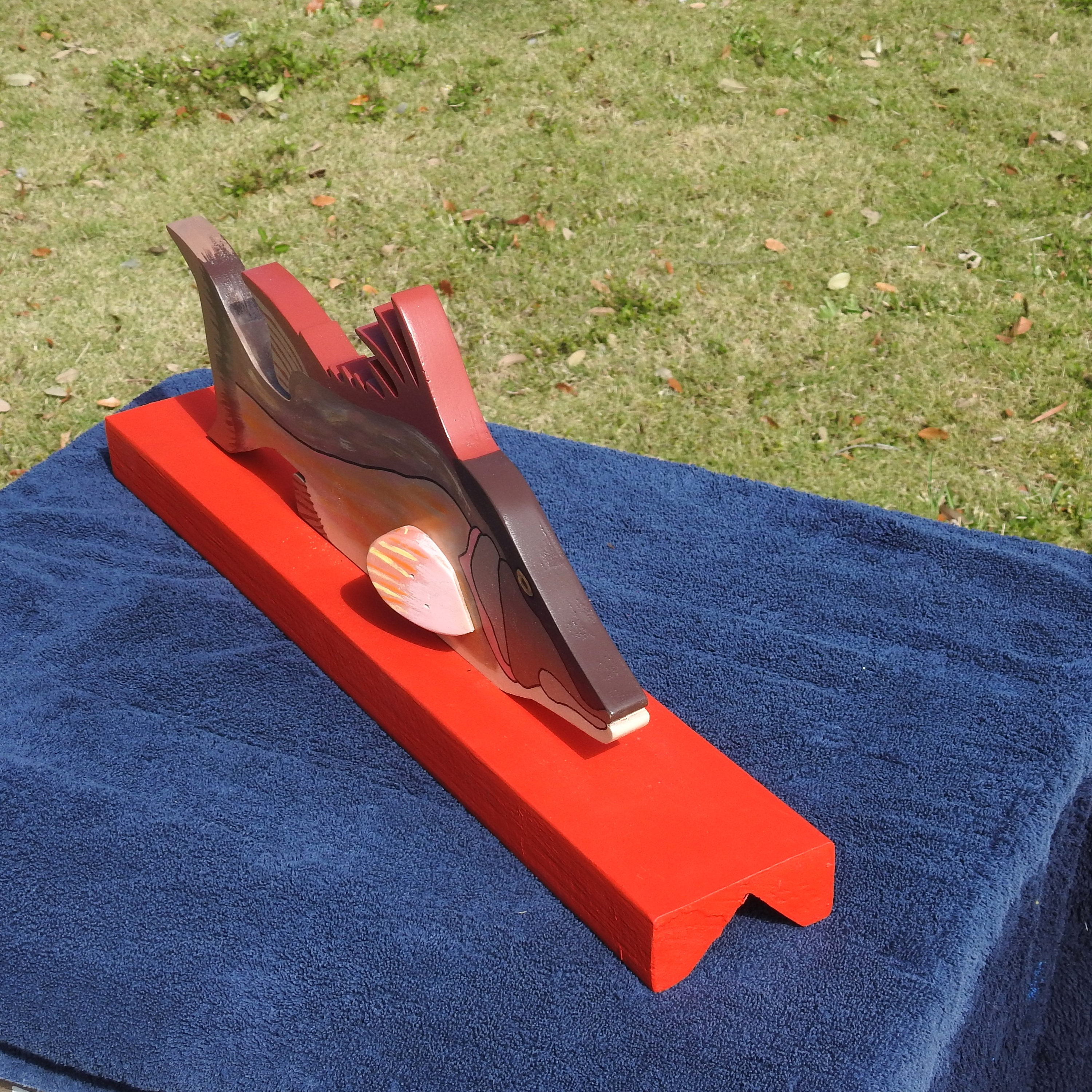 Hogfish Chalet Style Wooden Mailbox Topper Only - Mailbox Ornament ...