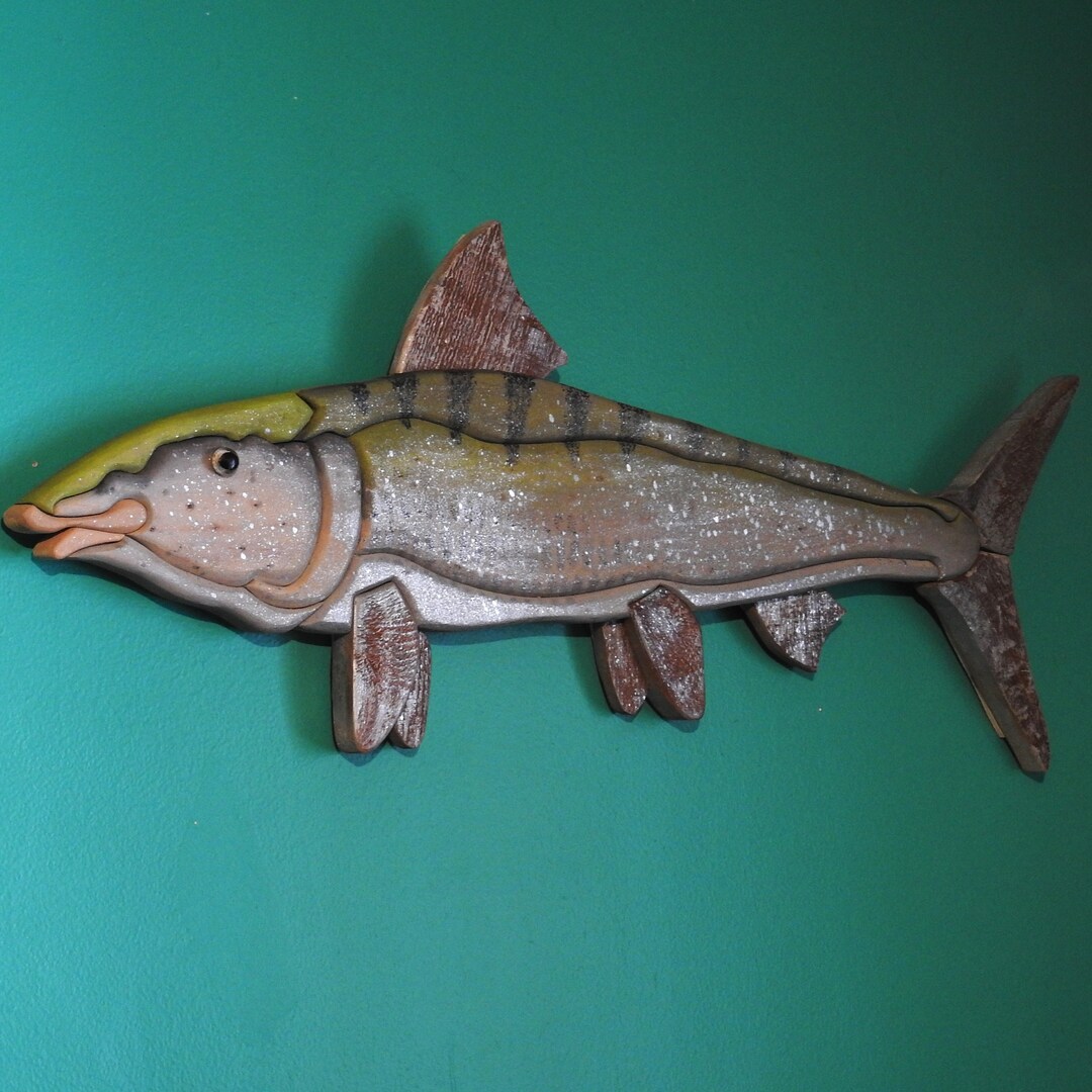 Bone Fish Intarsia - Ghost of the Caribbean - Offshore Fishing - One of ...