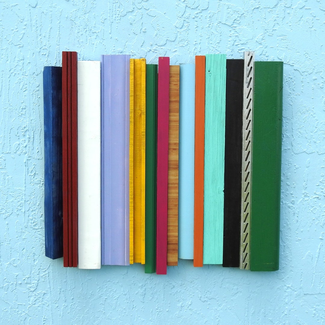 Full Strips of Bright Colors - Made in America - OOAK - Made by Hand ...