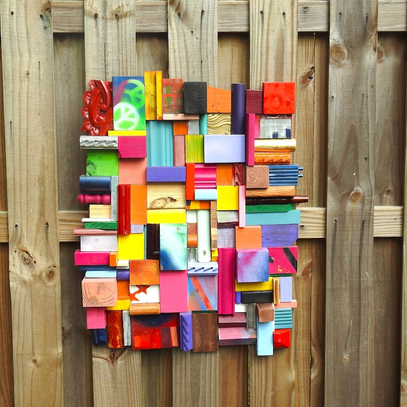 Wood Collage - Etsy