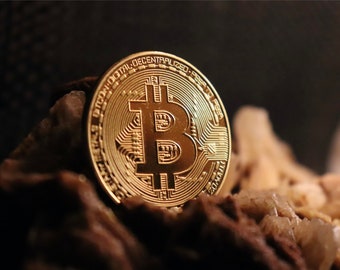 BTC Bitcoin 24K Gold Foil Picture & Frame A4 - Etsy