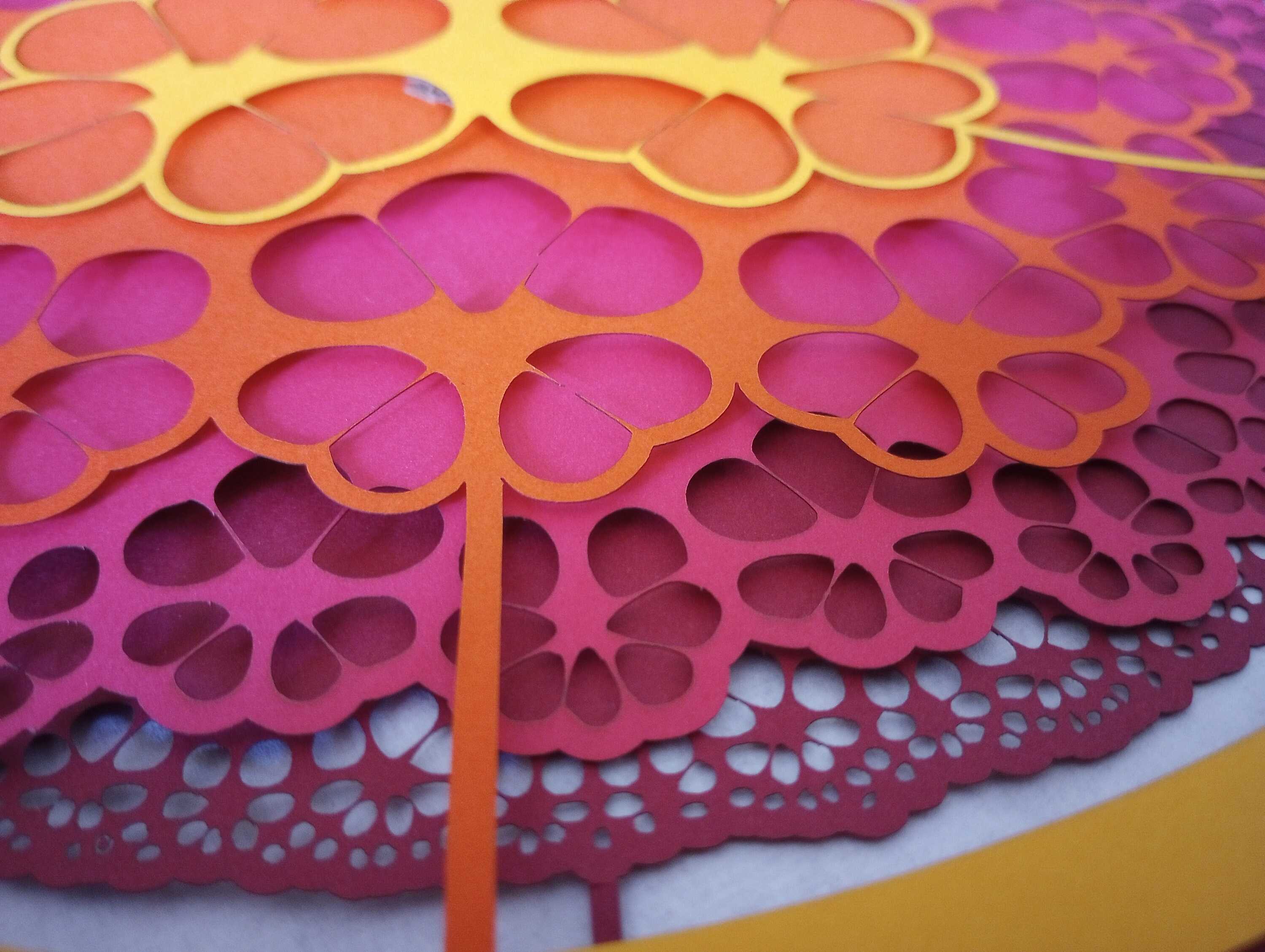 Flower-themed Hyperbolic Laser-cut Sculpture - Etsy