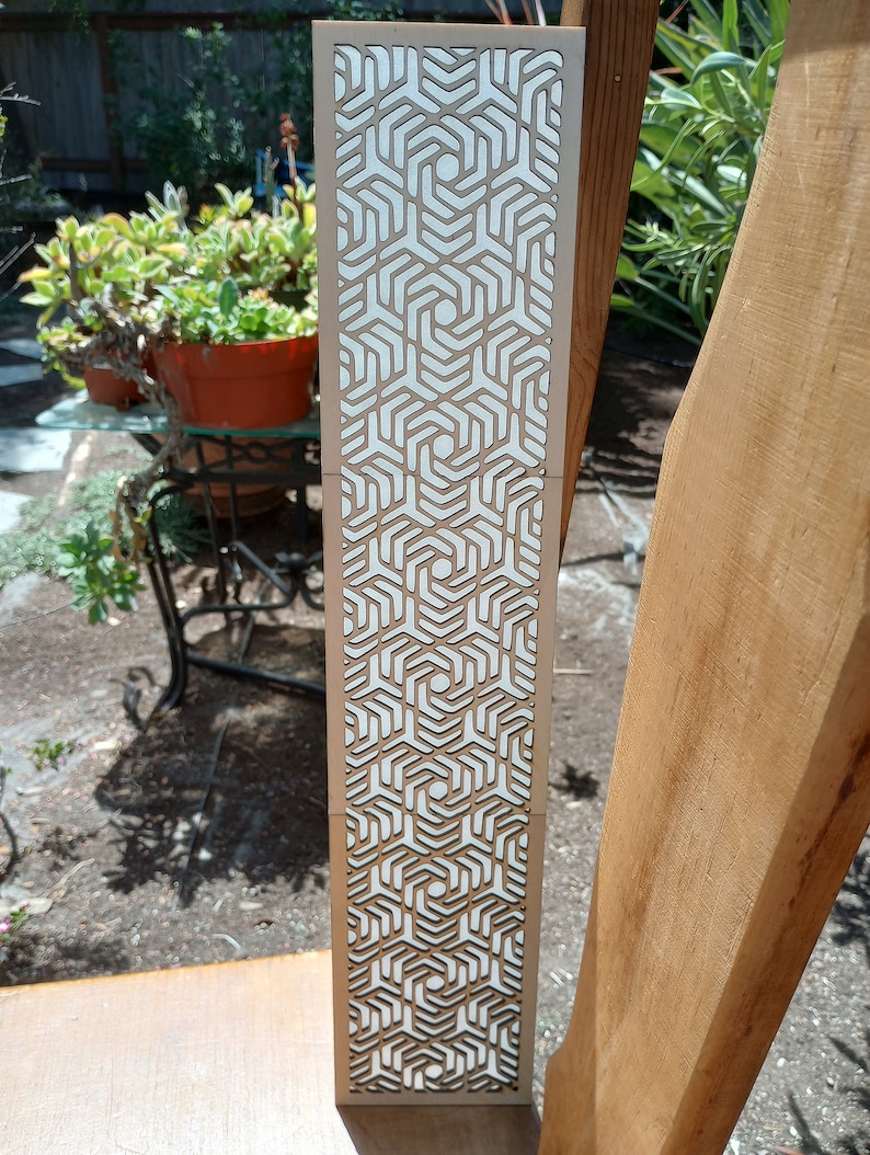 Hexagonal Matrix Laser-cut Silhouette - Etsy