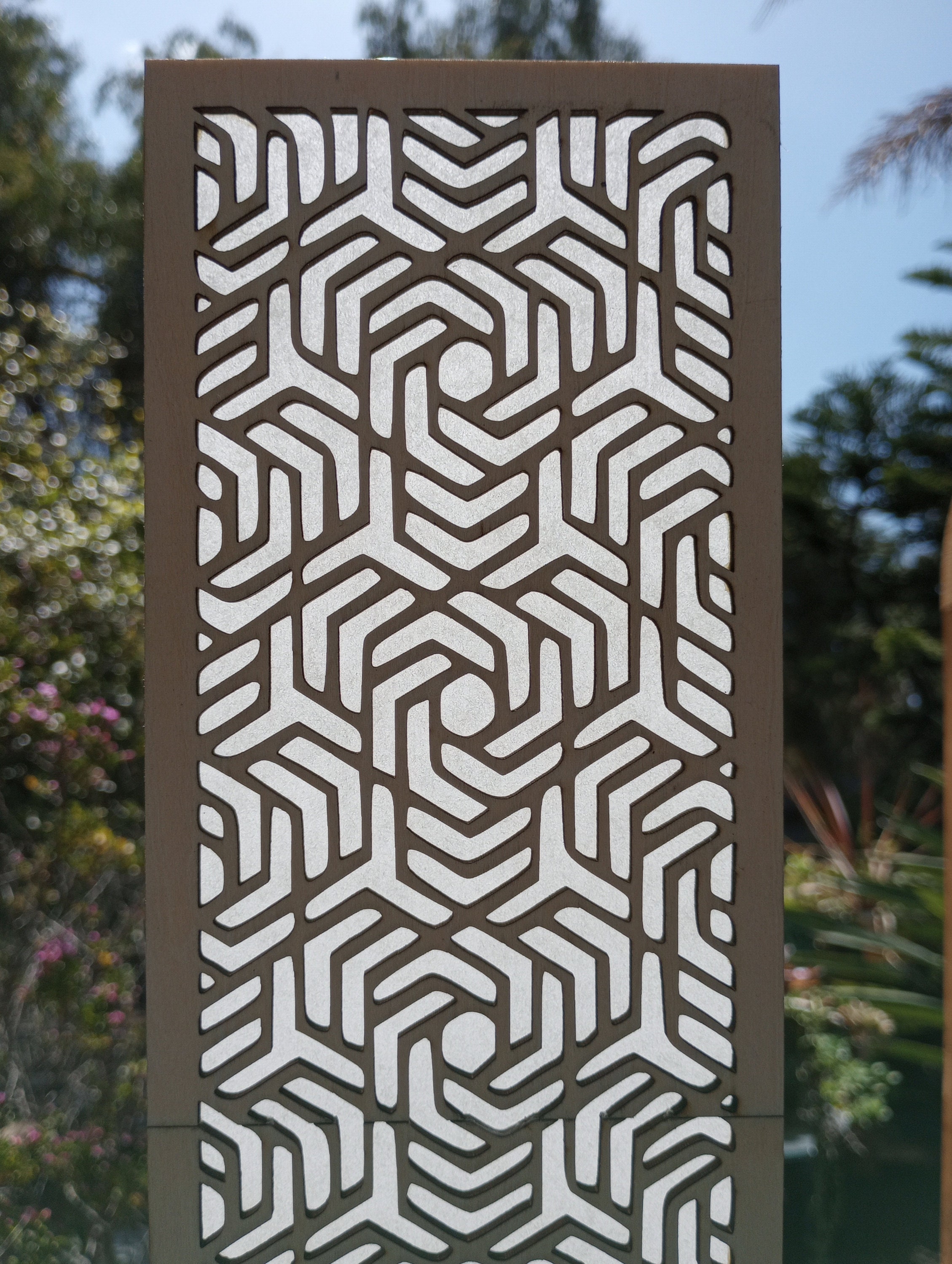 Hexagonal Matrix Laser-cut Silhouette - Etsy