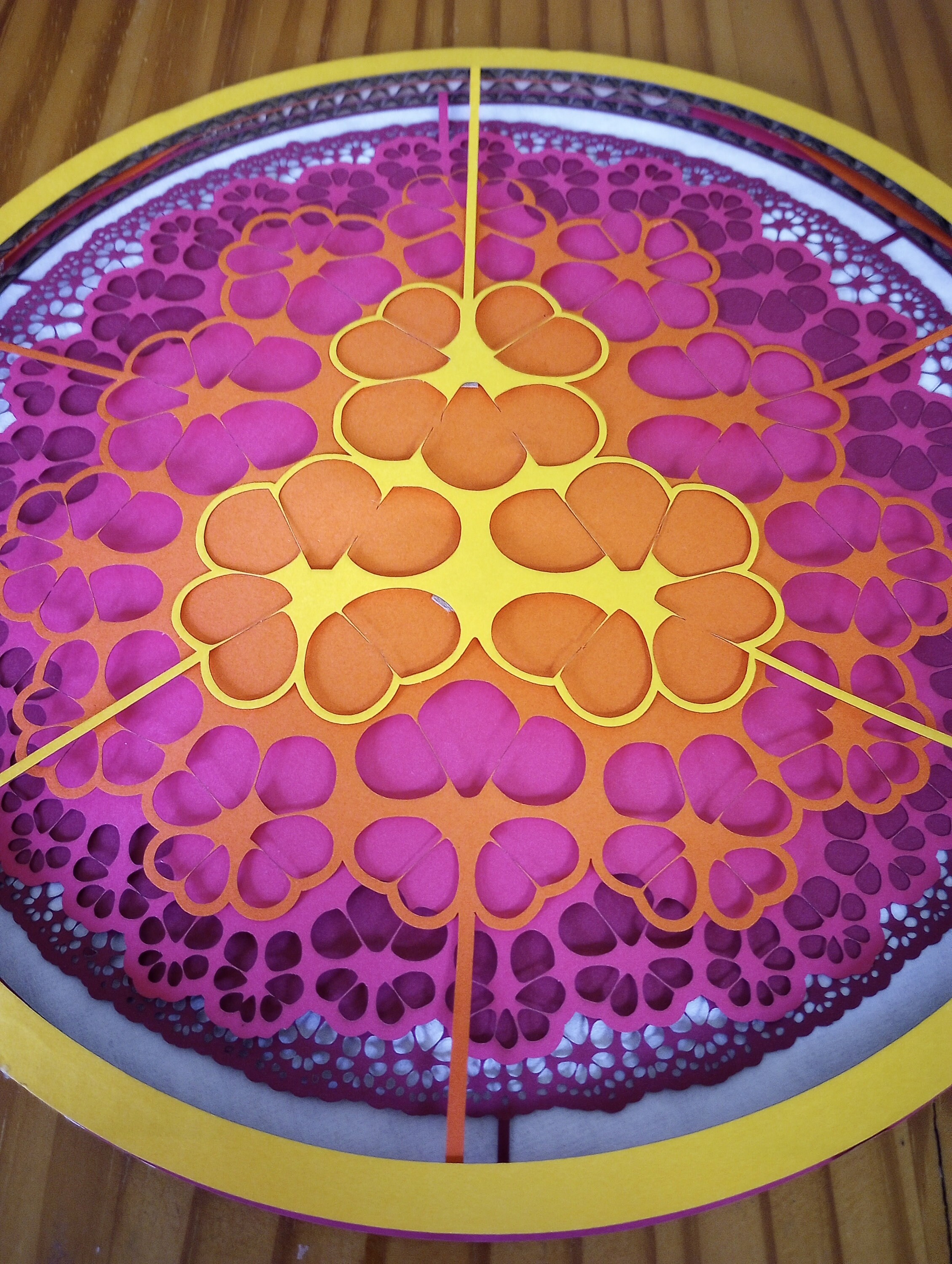 Flower-themed Hyperbolic Laser-cut Sculpture - Etsy