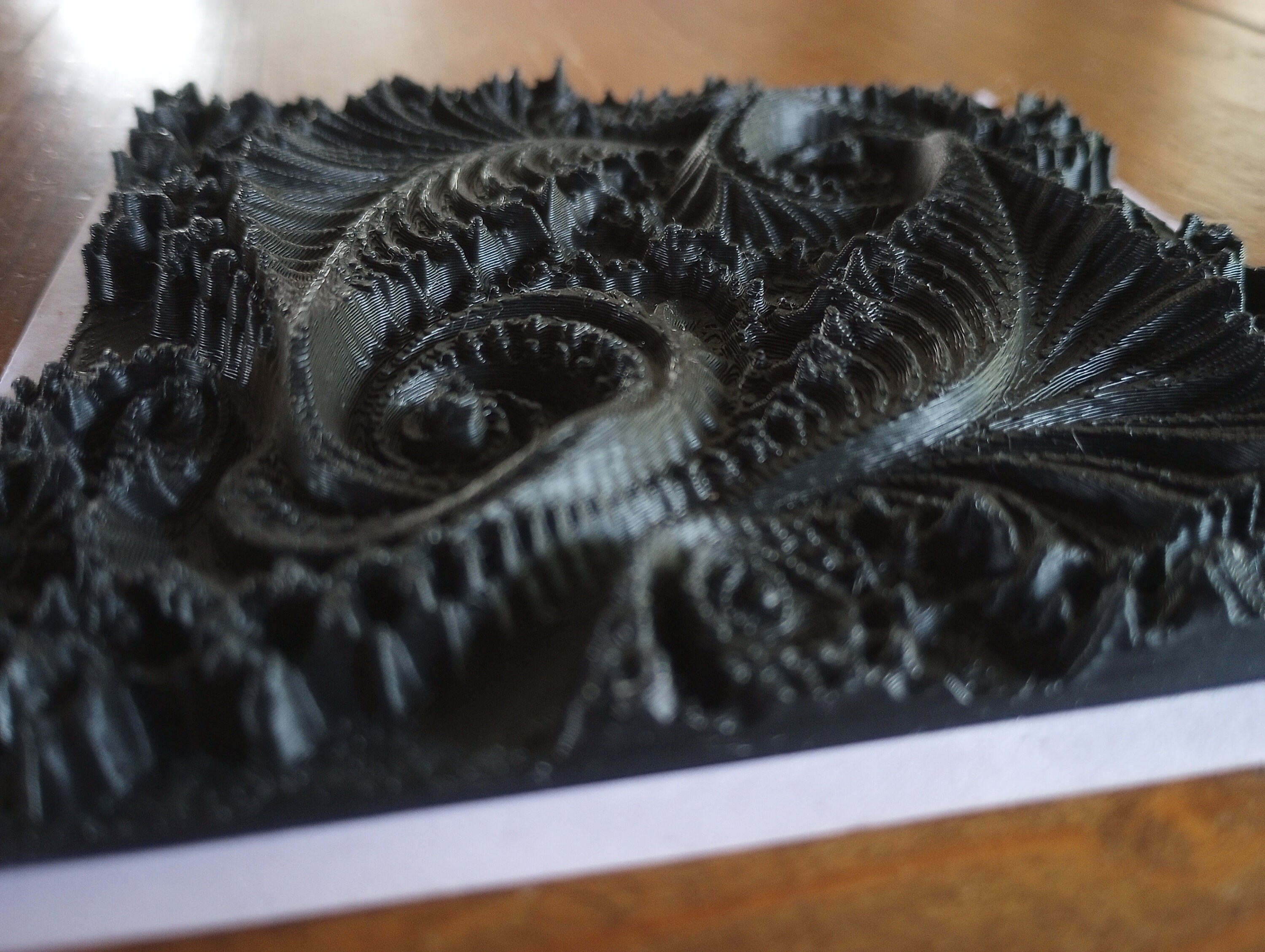 3D Julia Set Fractal, Experiment #1 - Etsy
