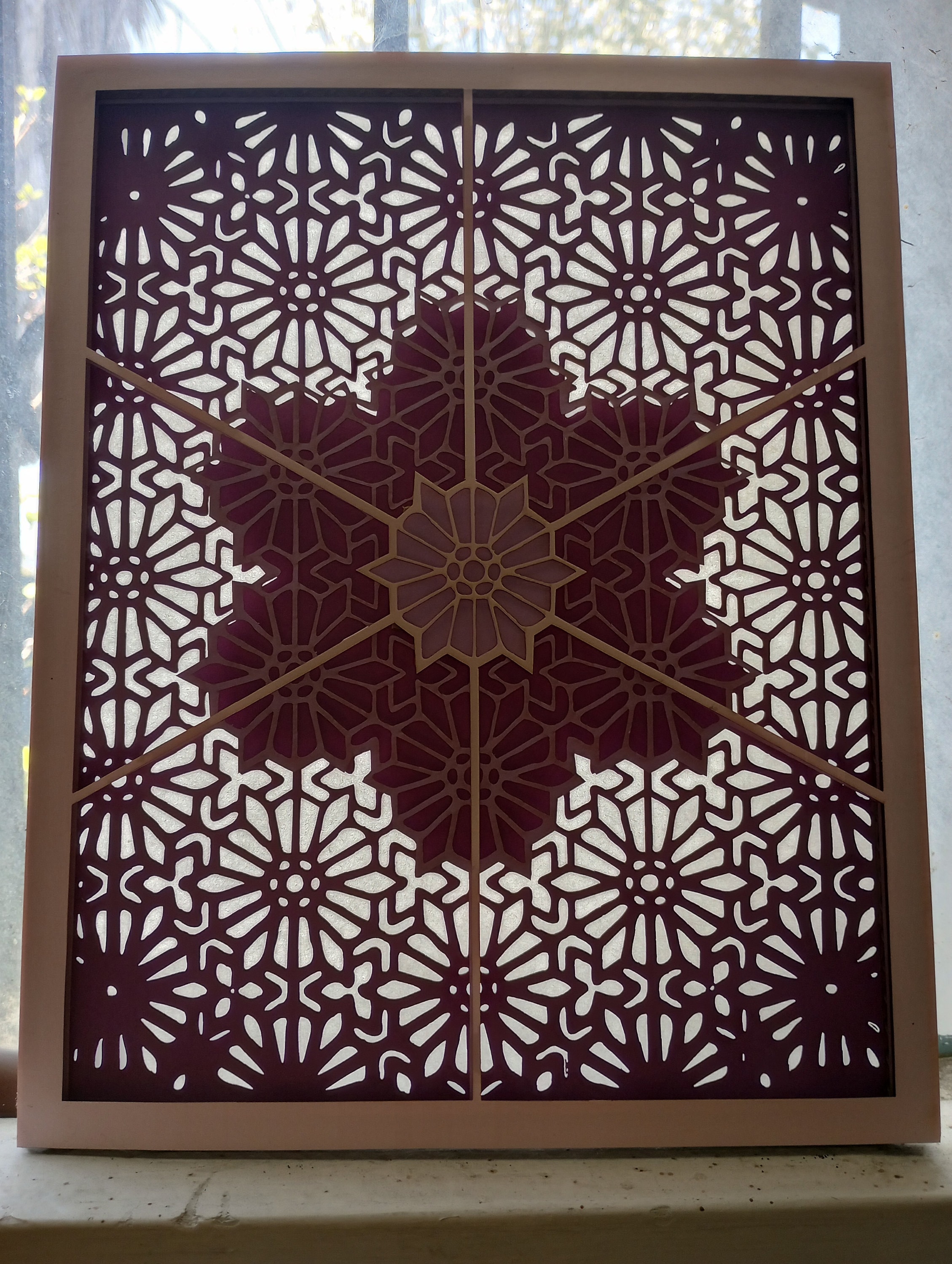 Star Tessellation Laser-cut Sculpture - Etsy