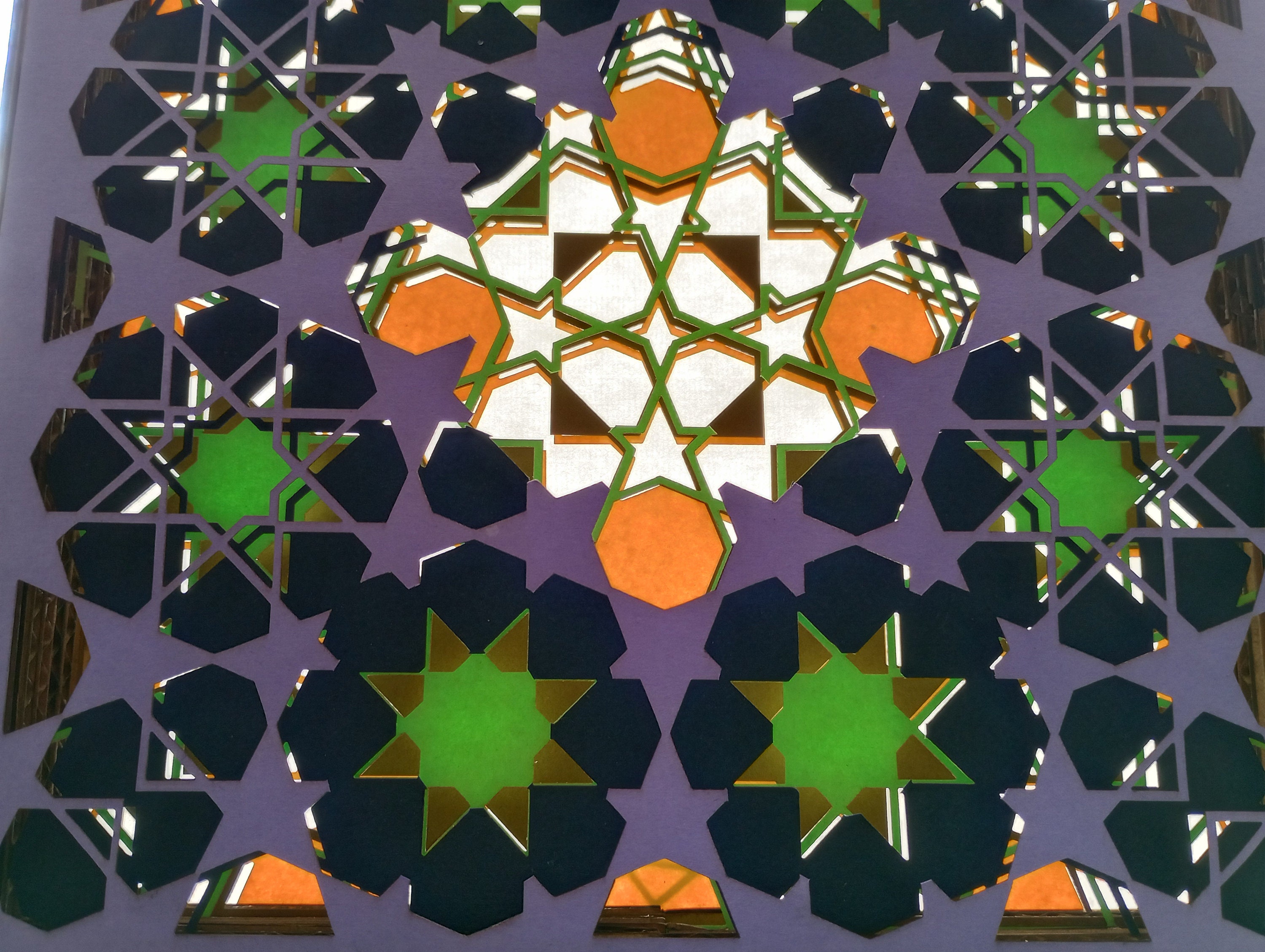 Islamic Tiling Multilayer Laser-cut Silhouette - Etsy