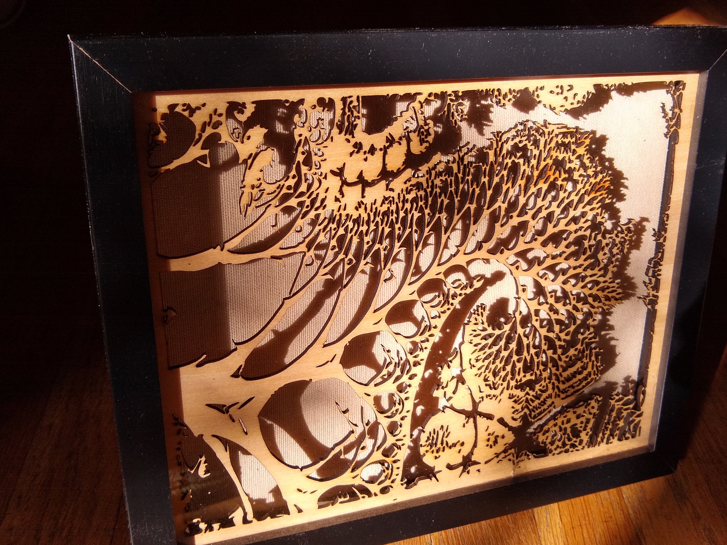 Mandelbrot Zoom Laser-cut Light Box - Etsy
