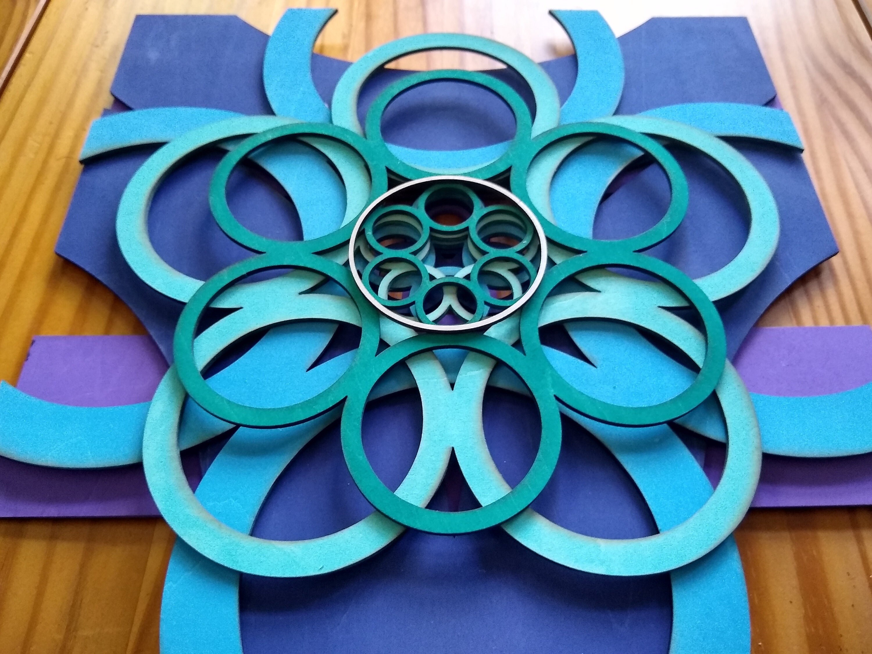 Atomic Shells Laser-cut Sculpture - Etsy