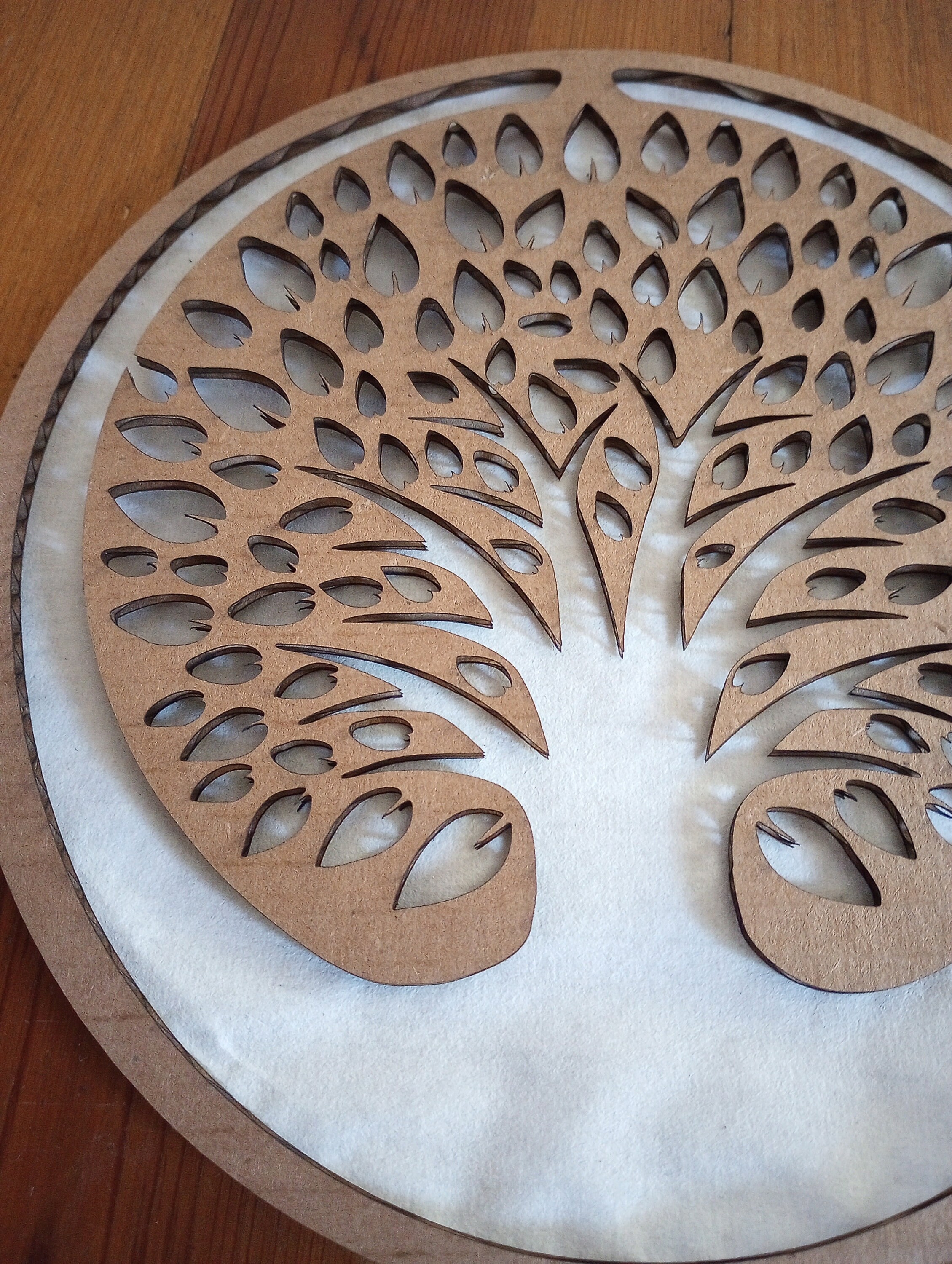 Fragmented Tree Laser-cut Silhouette - Etsy