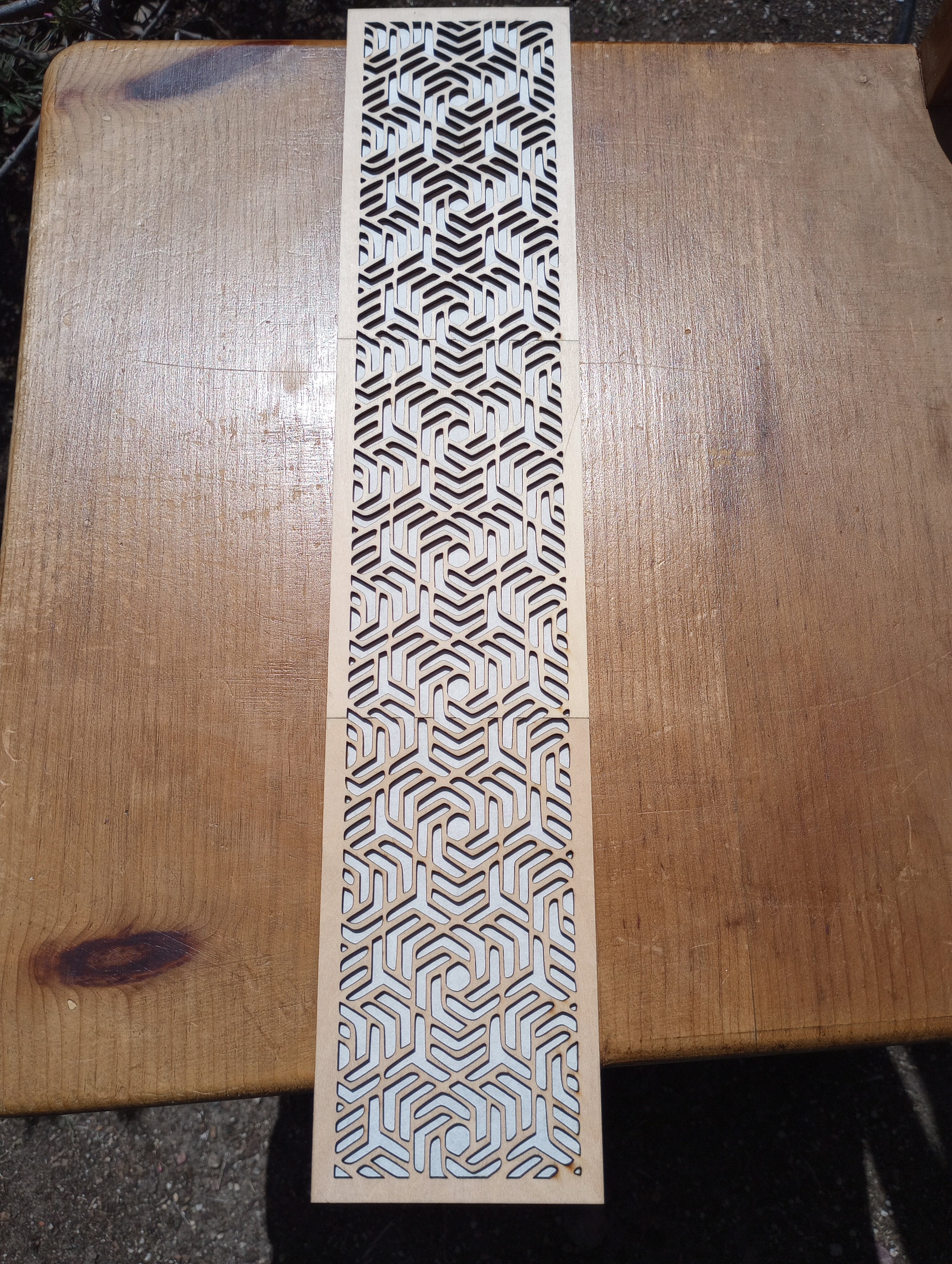 Hexagonal Matrix Laser-cut Silhouette - Etsy