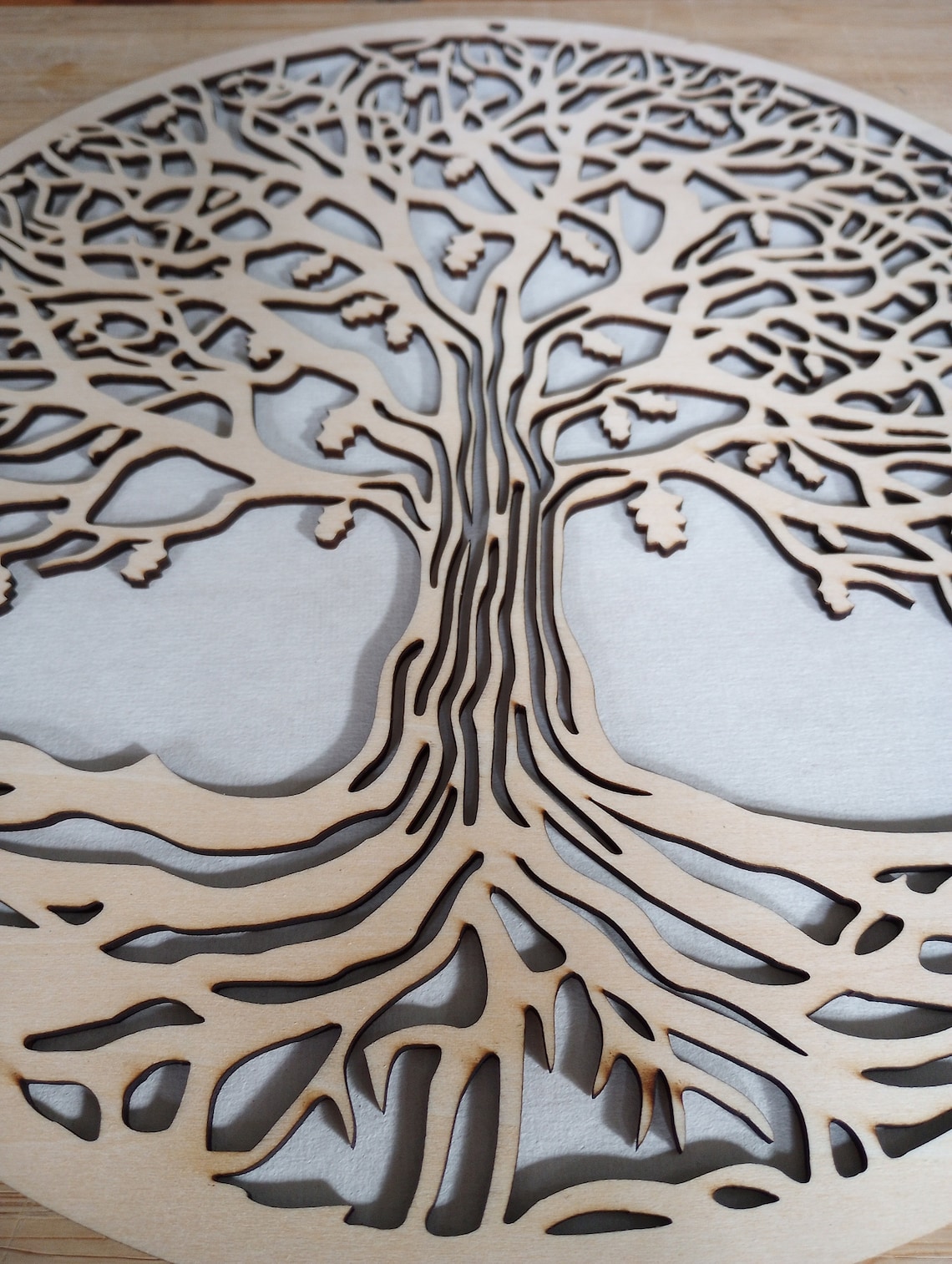 Autumn Tree Laser-cut Silhouette - Etsy