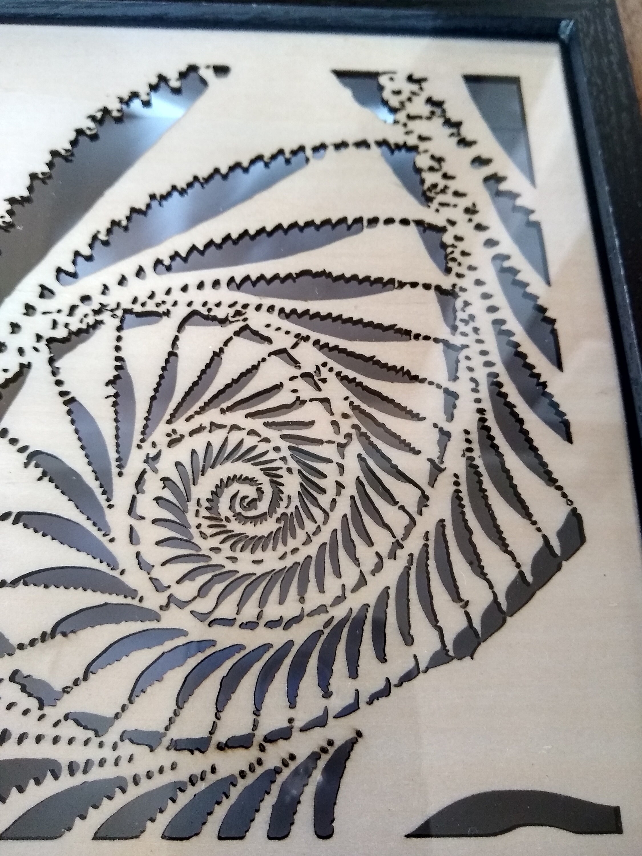 Mandelbrot Zoom Laser-cut Light Box - Etsy