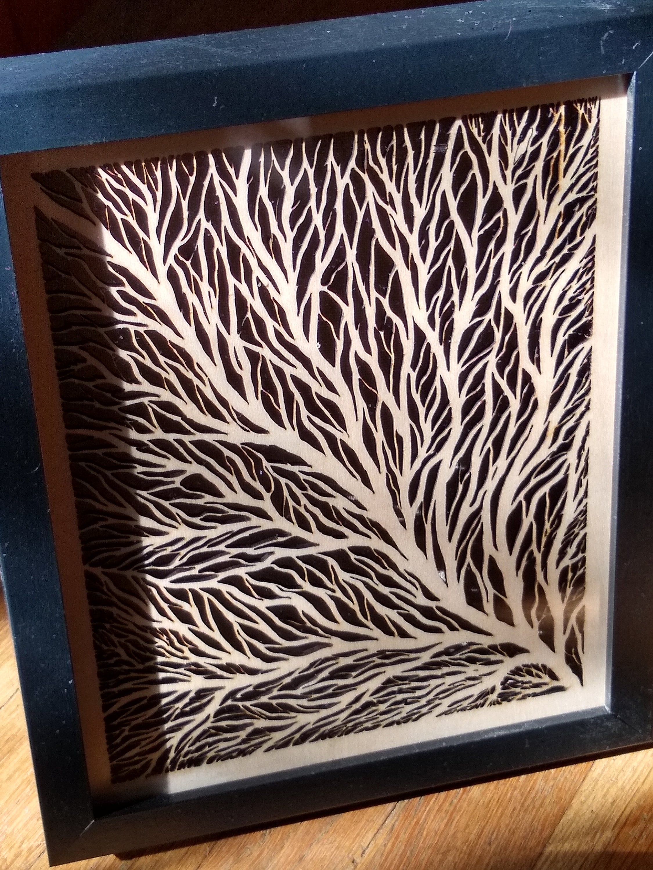 Delicate Lightning Laser-cut Light Box - Etsy