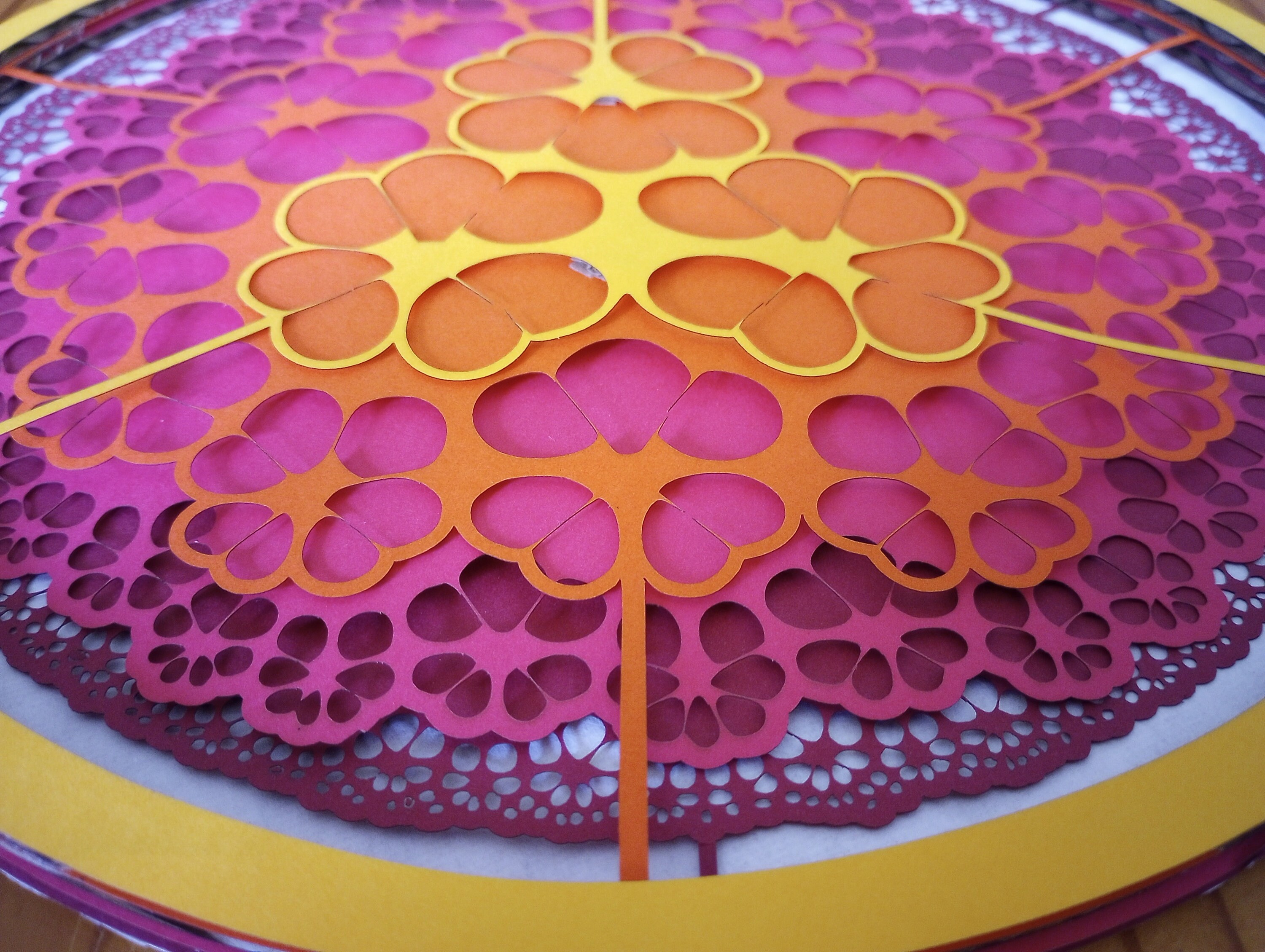 Flower-themed Hyperbolic Laser-cut Sculpture - Etsy