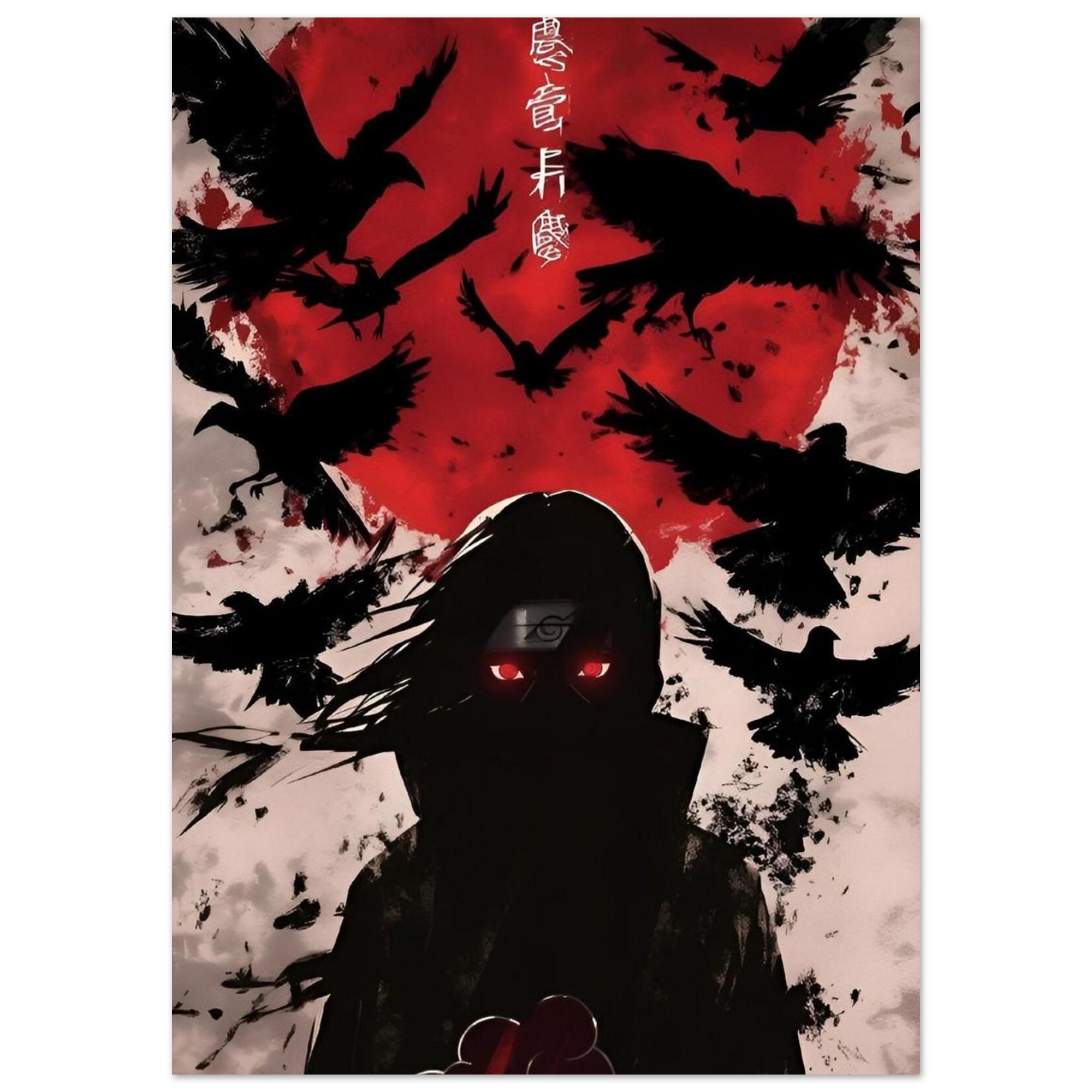Itachi Fan Art Poster | Premium Matte Wall Decor | Unique Gift for ...