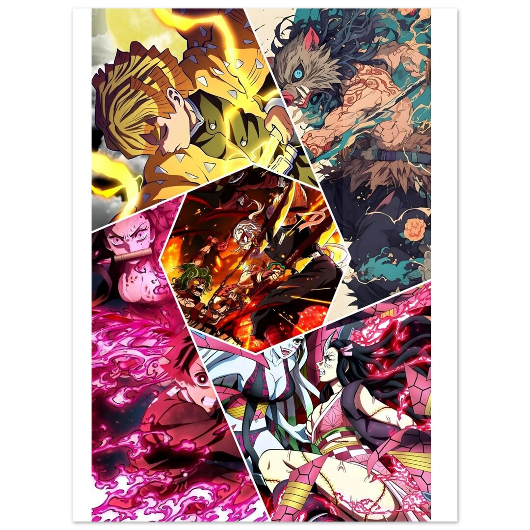 Anime Dreams Wall Poster - Vibrant Fan Art for Your Space! - Etsy Canada