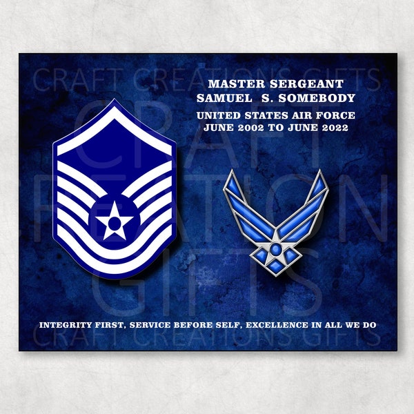 Custom Promotion Air Force Etsy