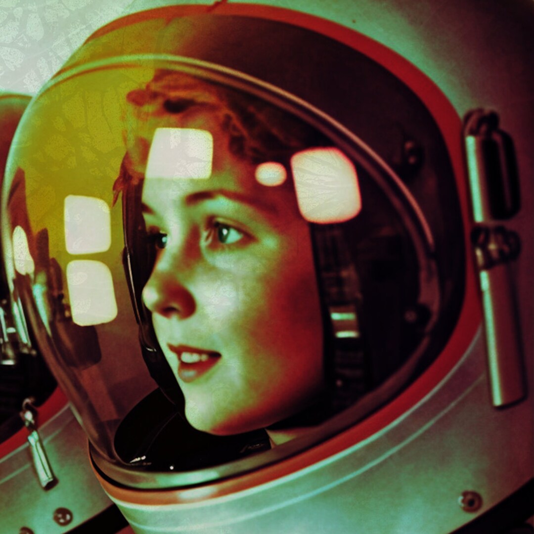 Space Kids on Mars Future Retro Digital Download Printable Art - Etsy