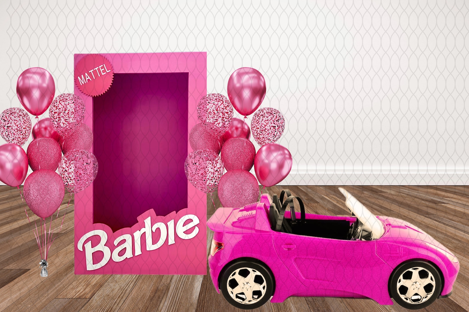 Barb and DIGITAL BACKGROUND Bonus Christmas Barb Box OVERLAY - Etsy