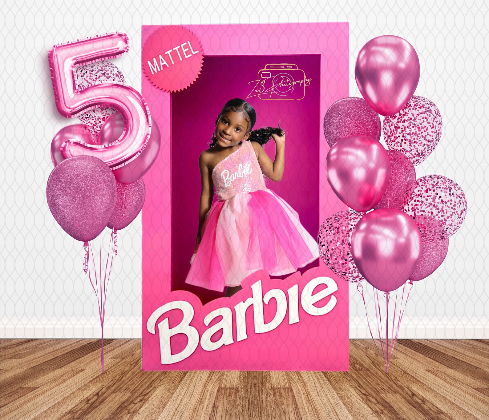 Barb and DIGITAL BACKGROUND Bonus Christmas Barb Box OVERLAY - Etsy