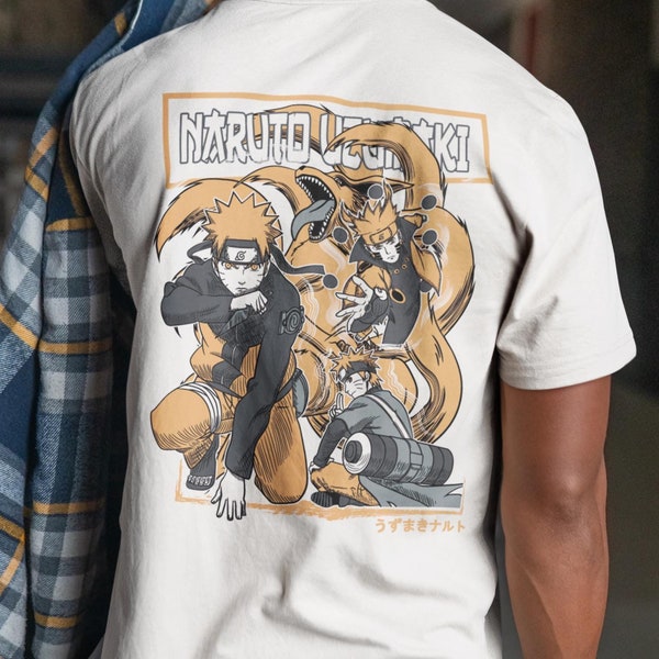 Buy Naruto Tshirt Online In India - Etsy India