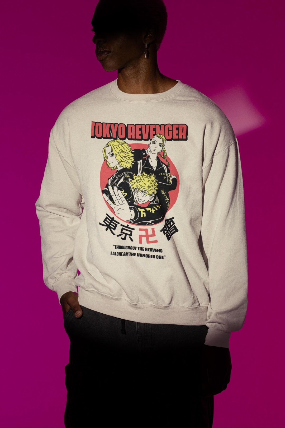 Tokyo Revengers Hoodie, Tokyo Revengers Sweatshirt, Aesthetic Anime ...