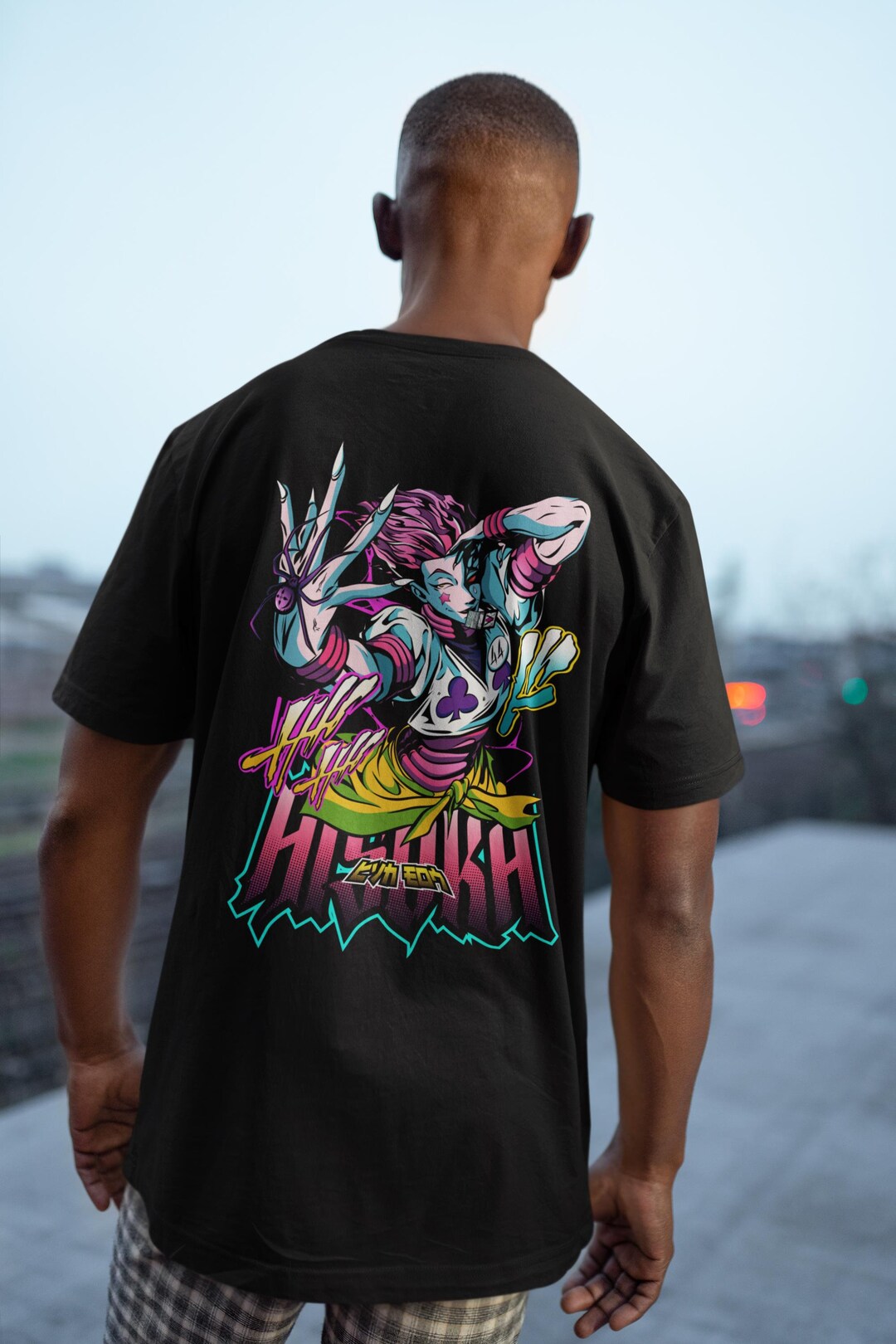 Hisoka T-shirt Inspired by Anime Hunter X Hunter Unisex T-shirt, Manga ...