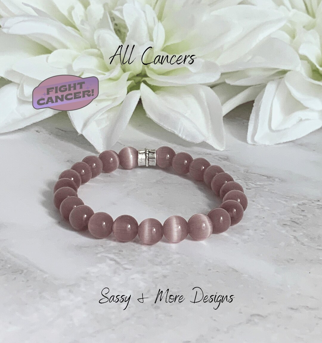 All Cancers Support Awareness Bracelet | Hope, Warrior, Survivor Charm ...