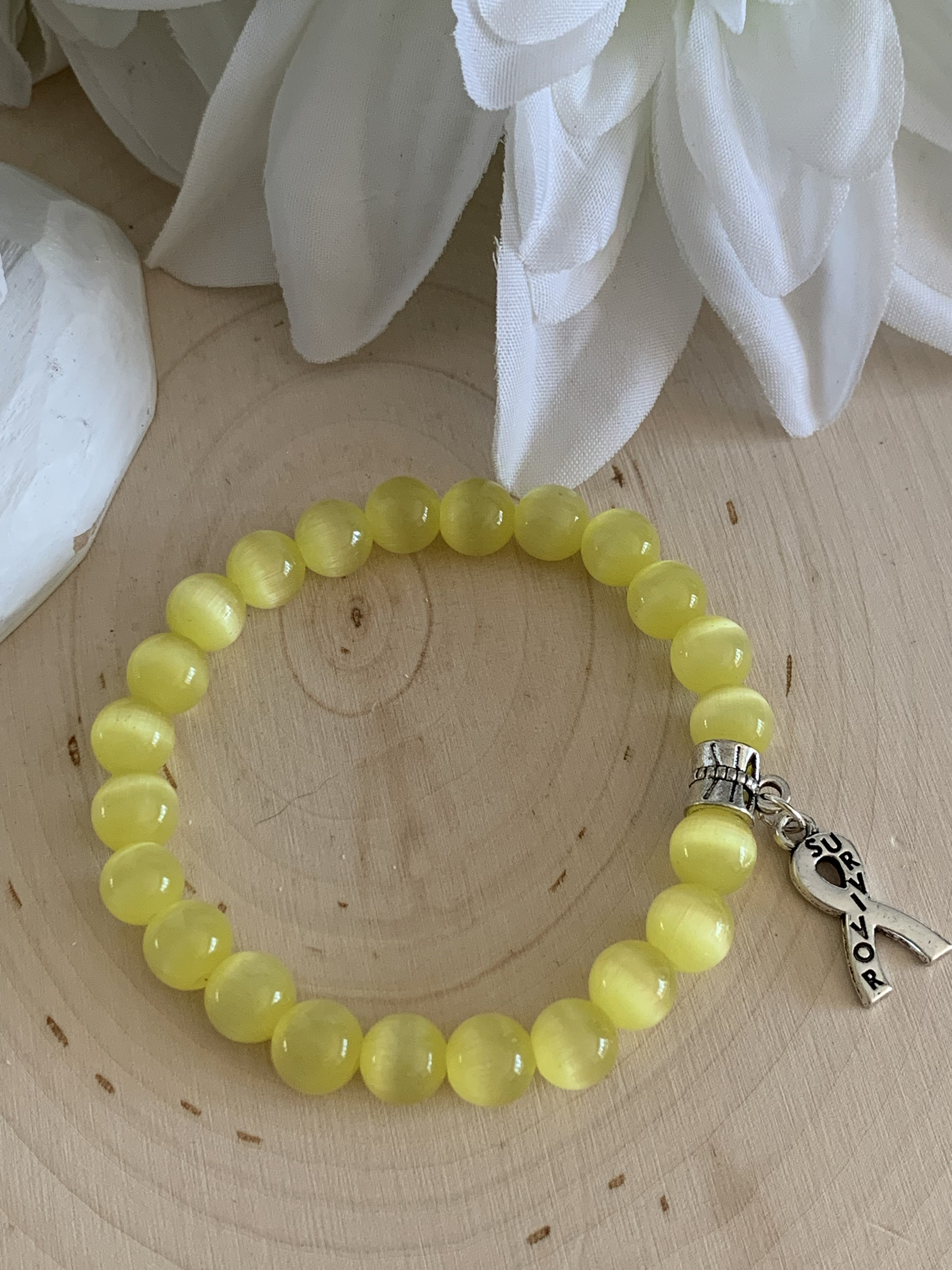 Bone Cancer-sarcoma Support Awareness Bracelet Nobody Fights Alone ...