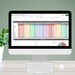 Rainbow Basic Reading Tracker Spreadsheet in Google Sheets - Etsy