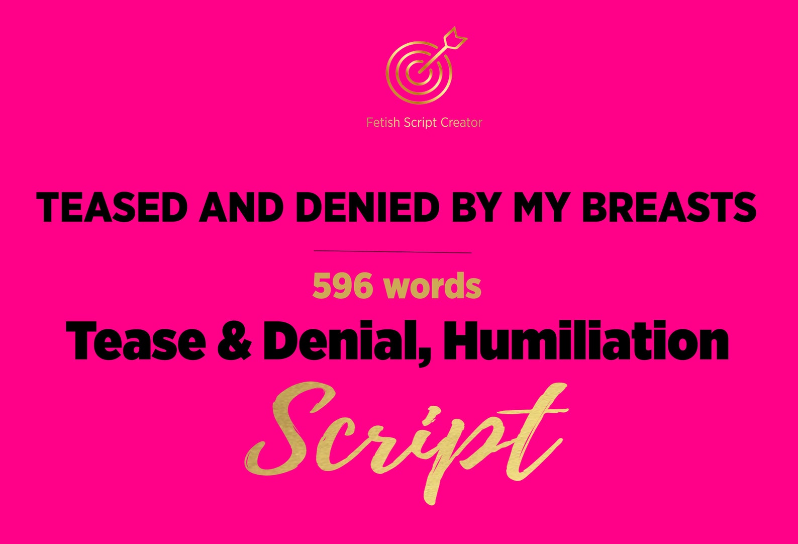 BOOB WORSHIP Femdom Script Erotic Script Adult Content Script Female Domination Script Findom ...