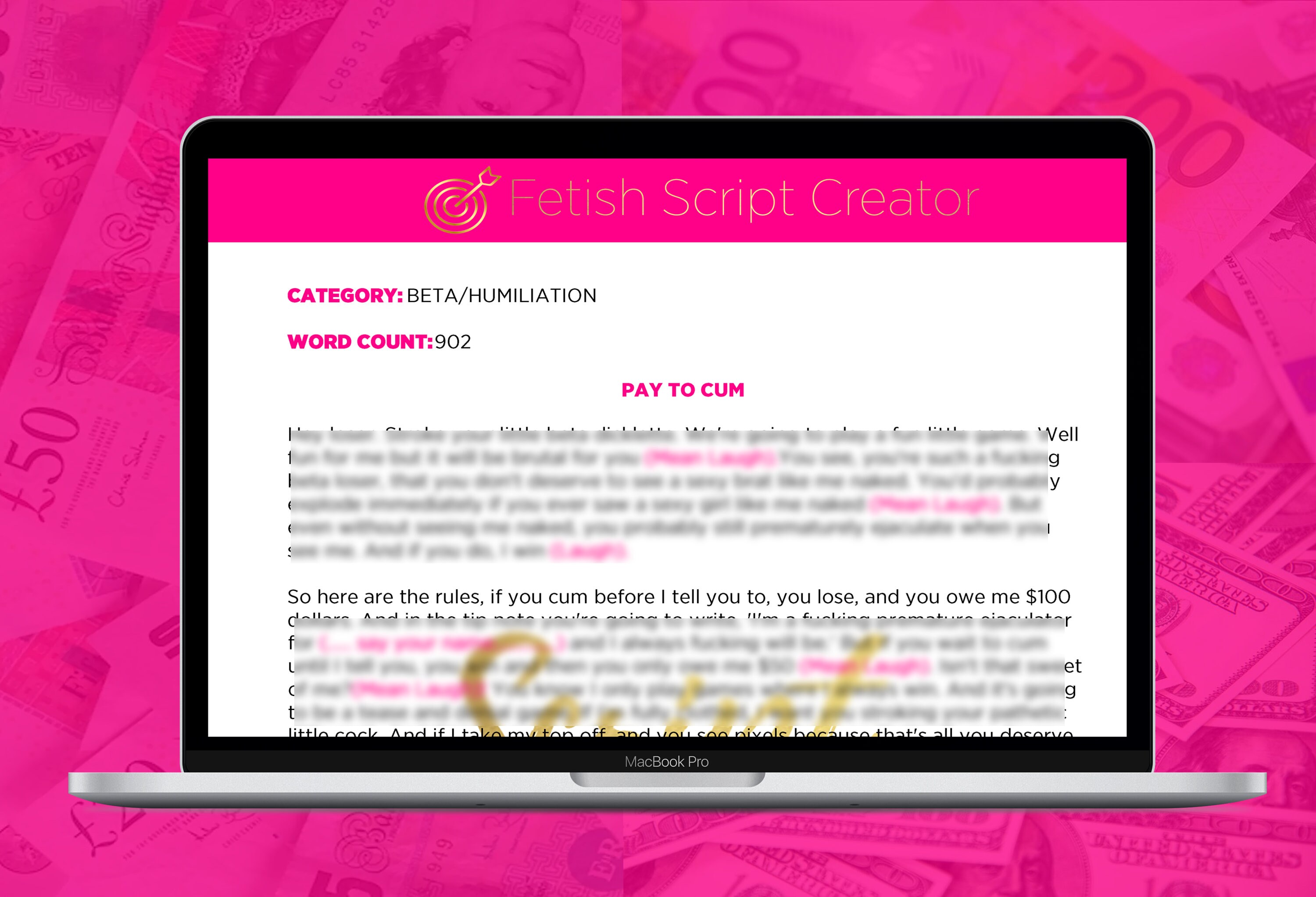 Femdom Script SISSIFICATION CROSSDRESSING Sissy Slt Sissy Script PSO ...