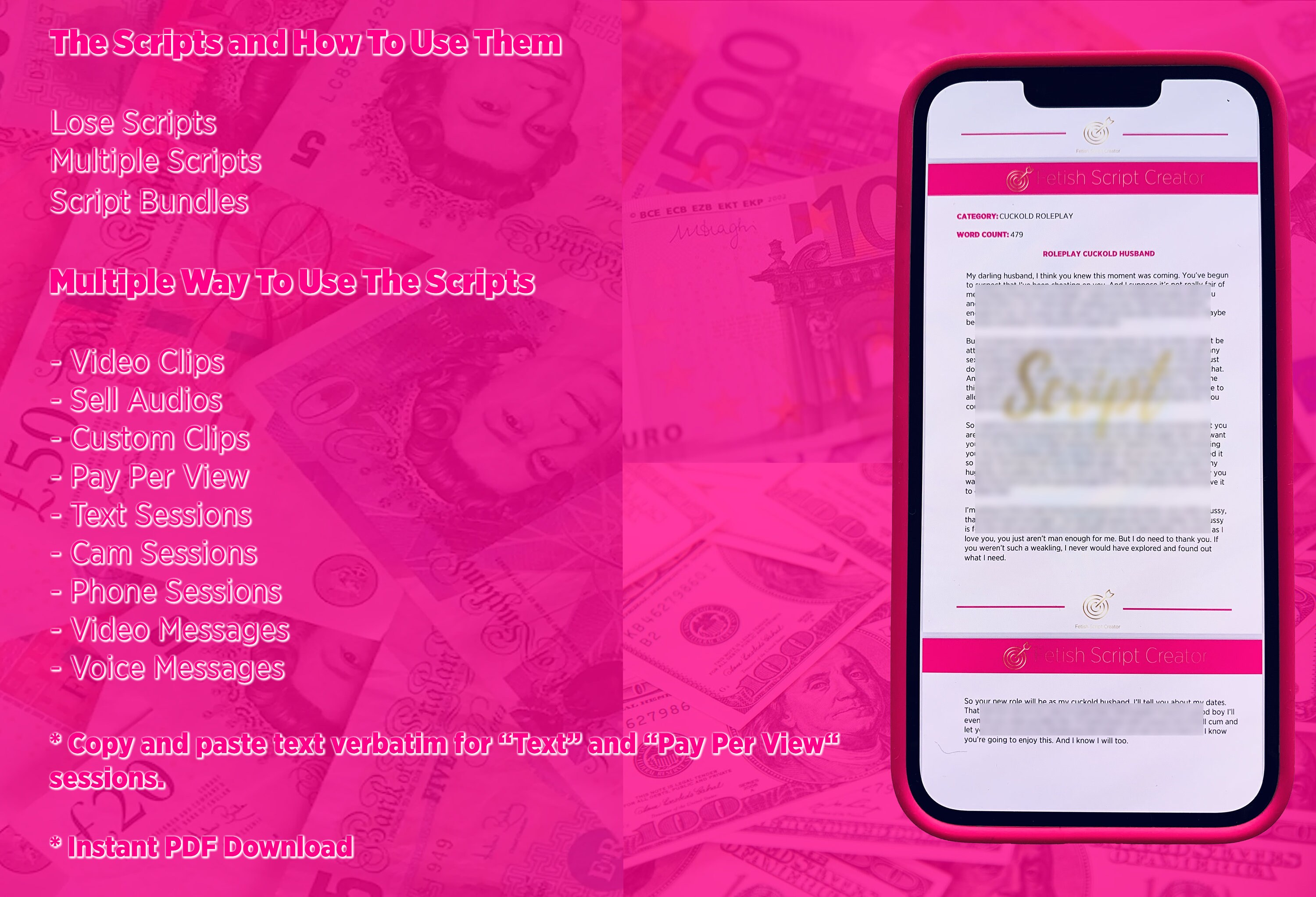 Femdom Script SISSIFICATION CROSSDRESSING Sissy Slt Sissy Script PSO Script Niteflirt Script ...