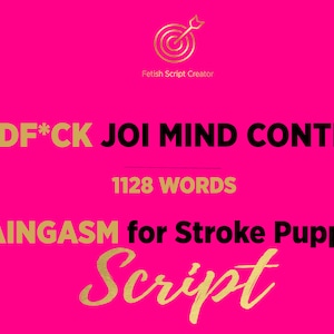 Femdom Script MILKING YOUR COK Stroke Puppet Go Deeper Hypno Ppv Script Fansly Loyalfans ...